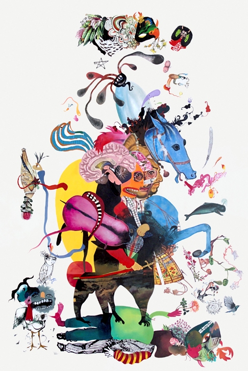 'Exquisite Cadaver' Raghava K K October - November 2011 - Art Musings